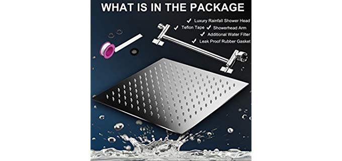 Best Waterfall Shower Head (December - 2020) - Shower Inspire