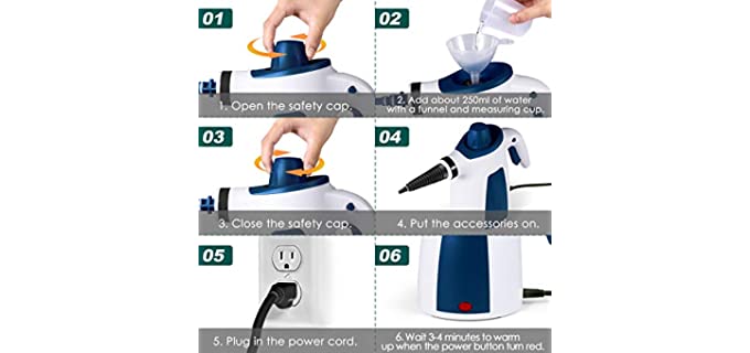 Best Bathroom and Shower Steam Cleaner - Shower Inspire