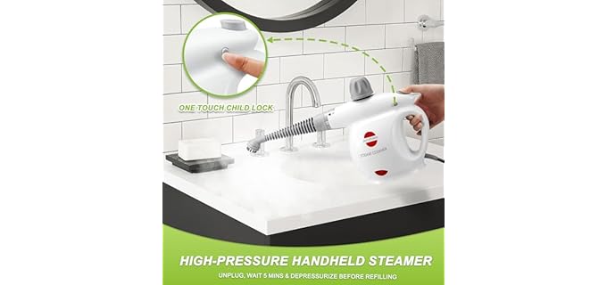 Best Bathroom & Shower Steam Cleaning Tools - Shower Inspire