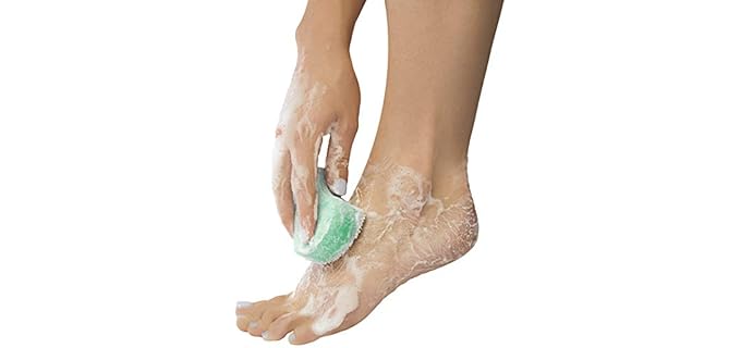 Best Shower Exfoliating Foot Scrubbers - Shower Inspire