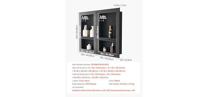 Best Prefab Shower Niches for Easy Bathroom Storage - Shower Inspire
